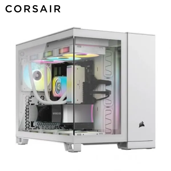 Case máy tính Corsair 2500X Tempered mATX Glass Mid-tower | Giá rẻ