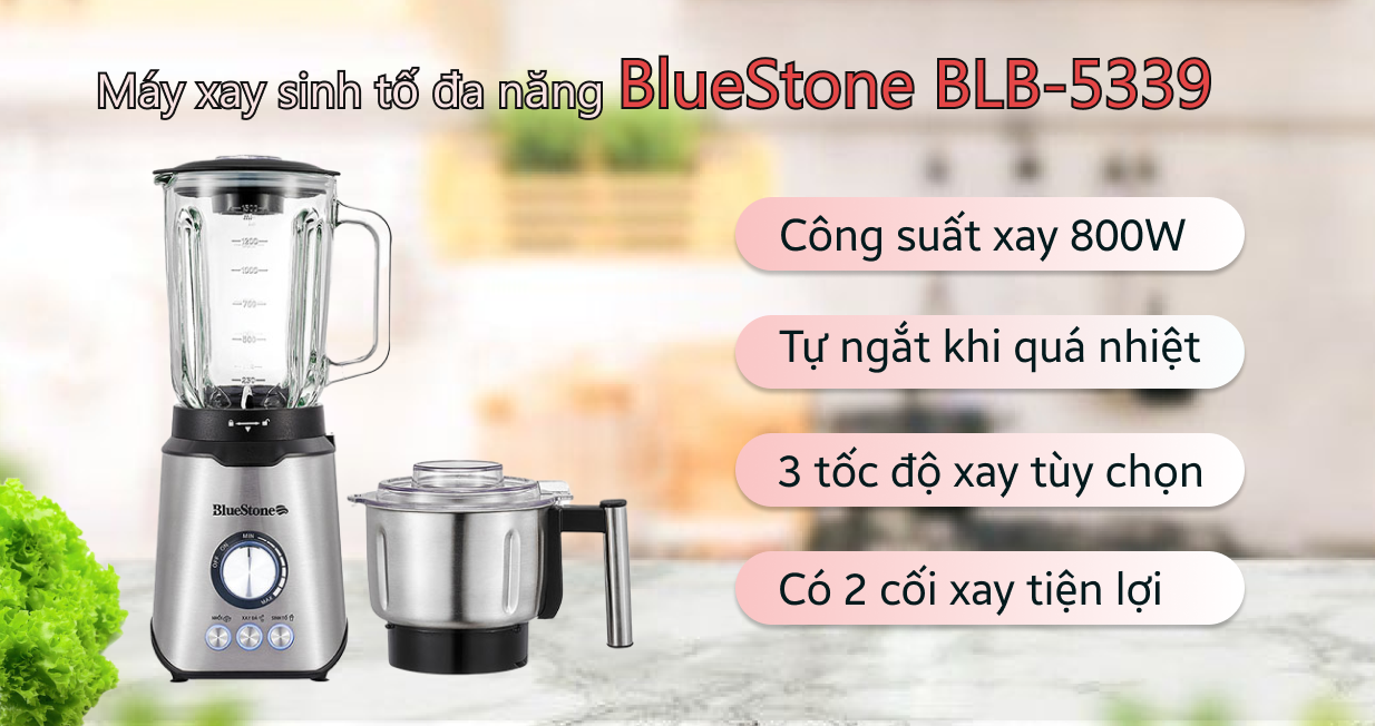 Máy xay sinh tố đa năng BlueStone BLB-5339 | Giá rẻ
