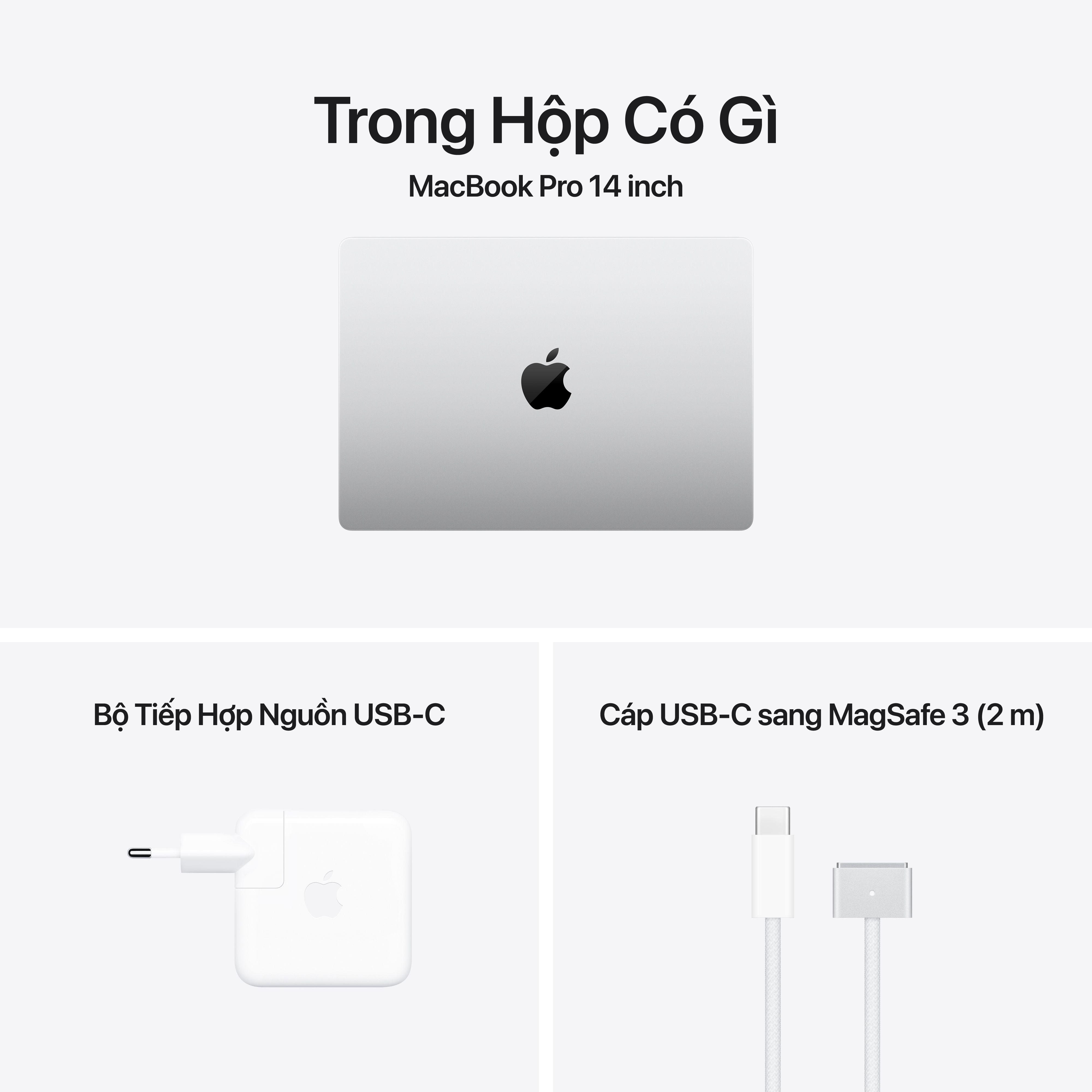 MacBook Pro 14 M4 Pro 12CPU 16GPU 24GB 1TB | Chính hãng Apple Việt Nam