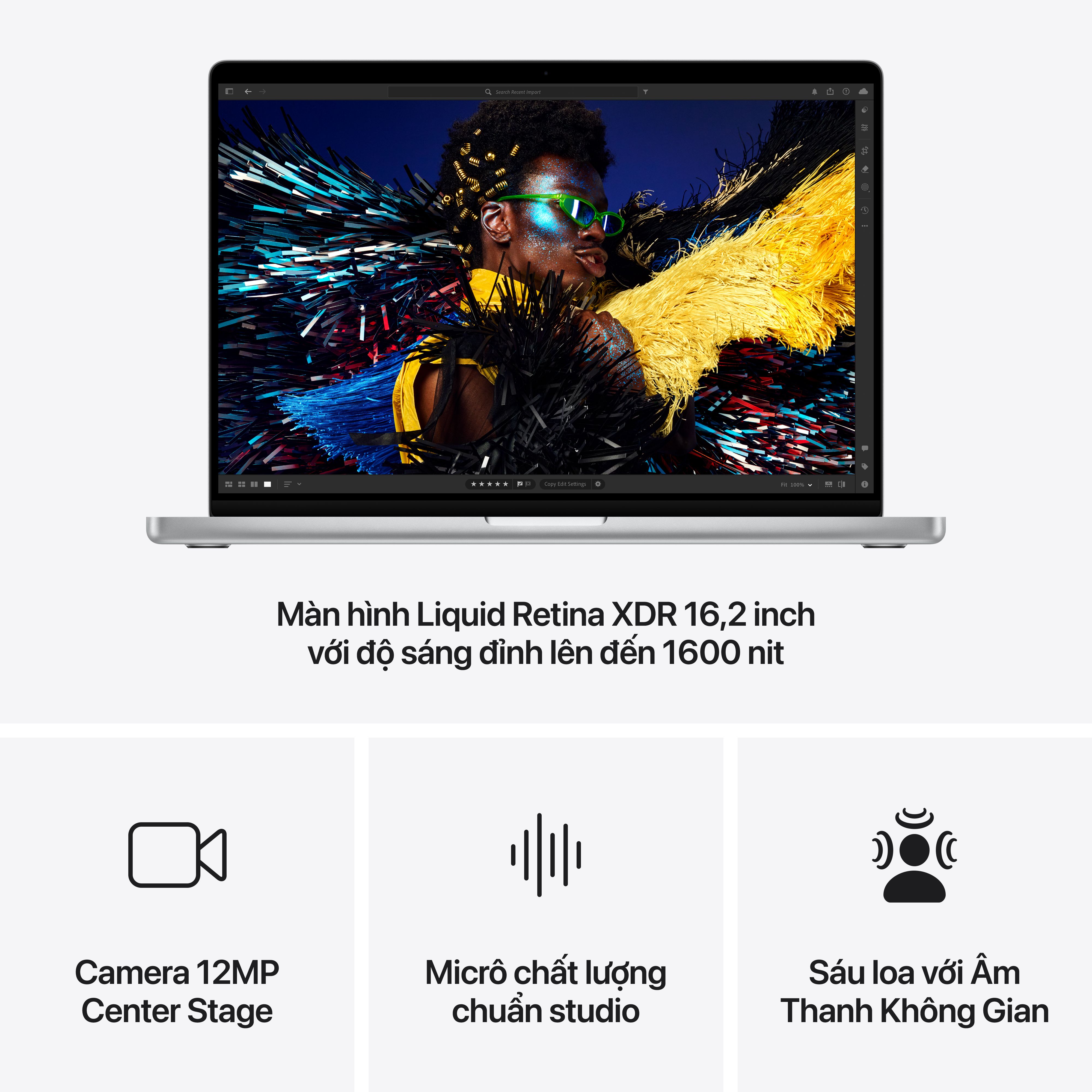 MacBook Pro 16 M4 Pro 14CPU 20GPU 48GB 512GB - Đã Kích Hoạt | Giá rẻ