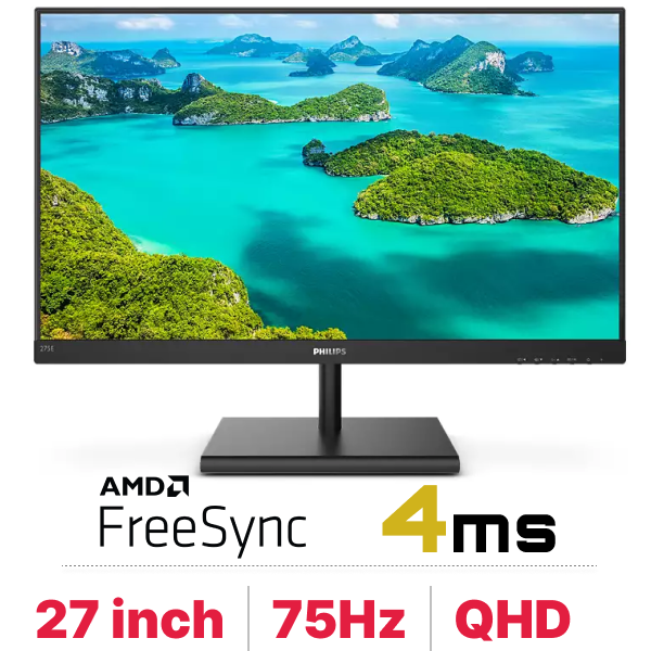 Màn hình Philips 275E1S 27 inch | Giá rẻ, trả góp 0%