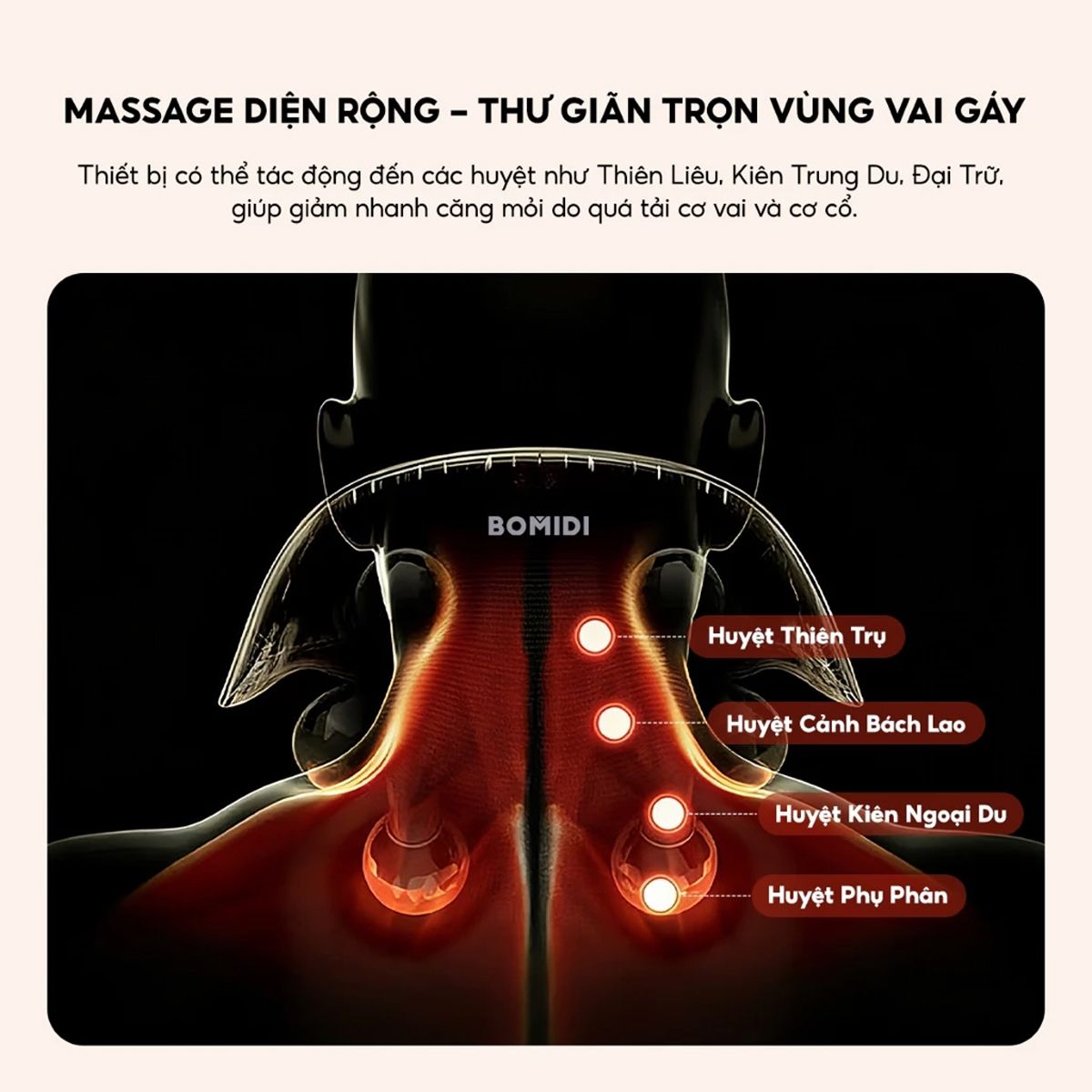 Máy massage Bomidi MP4 | Giá rẻ