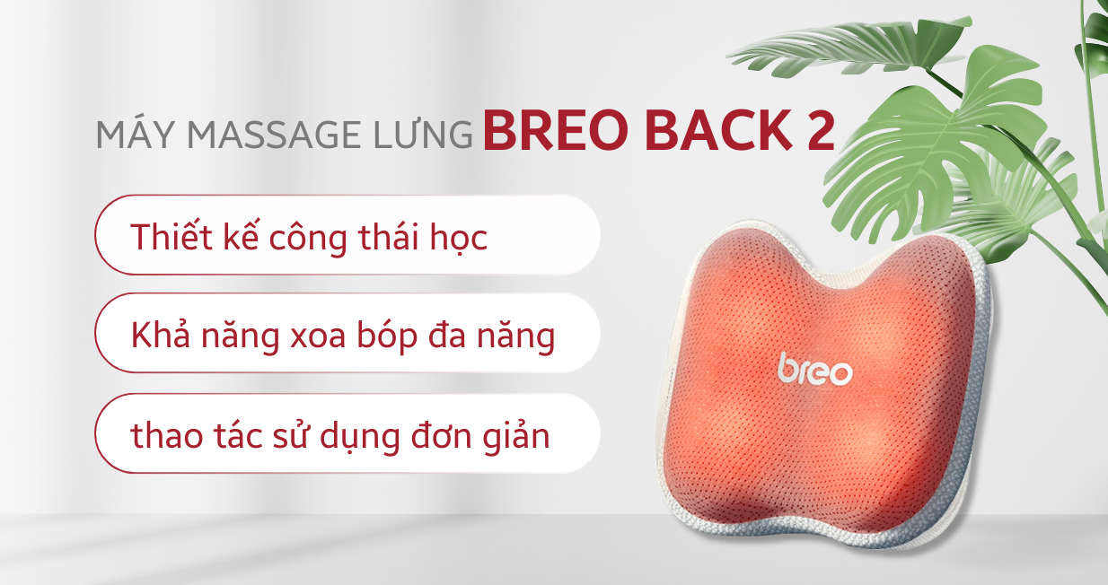 Máy massage lưng Breo Back 2 - Cũ | Giá rẻ