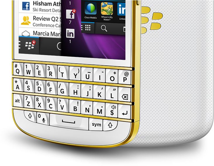 BlackBerry Q10 Gold chính hãng, giá rẻ | CellphoneS.com.vn