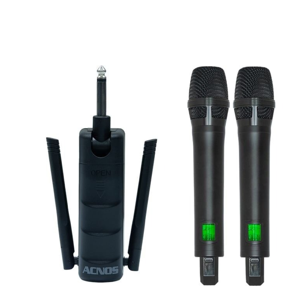Micro không dây Acnos MI30X (2 mic) | Giá rẻ, ưu đãi tốt