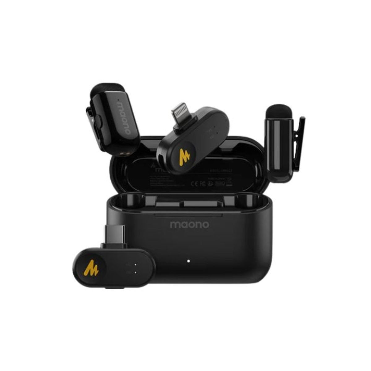 Microphone thu âm không dây Maono WM622 PBC2 (Type-C và Lightning) | Giá rẻ