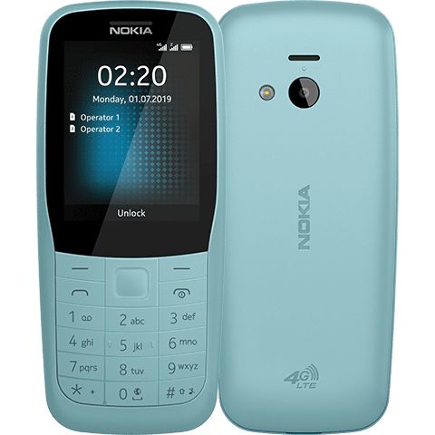 Điện thoại Nokia 220 4G chính hãng, giá rẻ, trả góp 0%