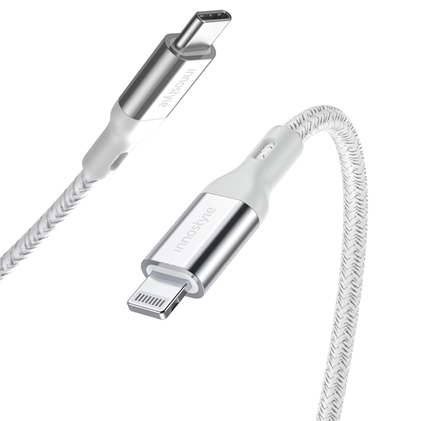 Cáp Innostyle Powerflex USB-C to Lightning MFI 20/30/60W 1.5 mét - Cũ ...