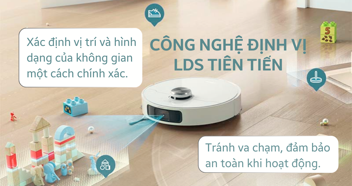 Robot hút bụi lau nhà Dreame Bot L10 Prime | Giá rẻ