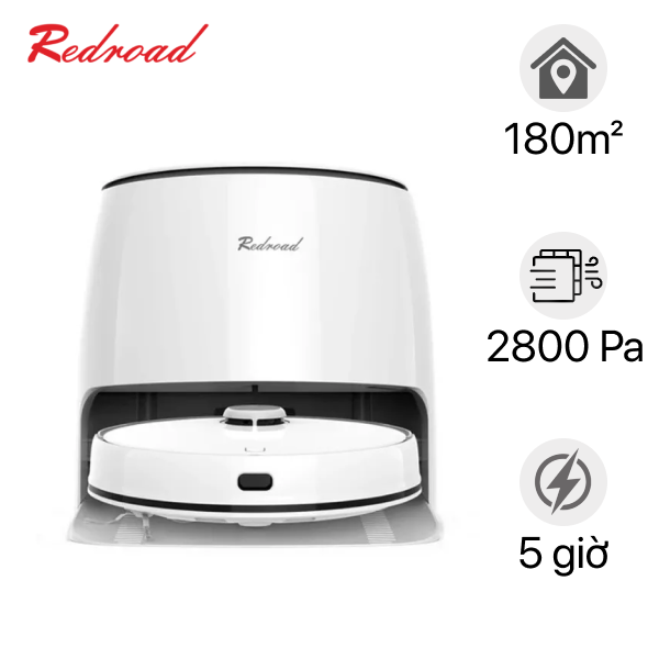 So sánh Robot hút bụi lau nhà tự động giặt giẻ Redroad G10