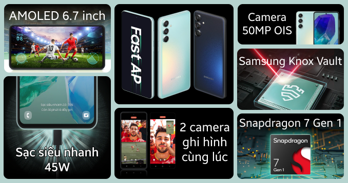 Samsung Galaxy M55 (12GB 256GB) - Đã Kích Hoạt | Giá rẻ