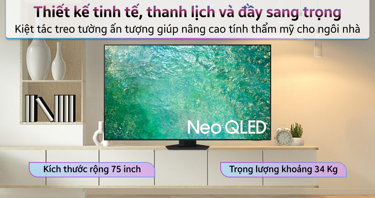 Smart Tivi Samsung Neo QLED 4K 75 inch QA75QN85C | Giá cực tốt