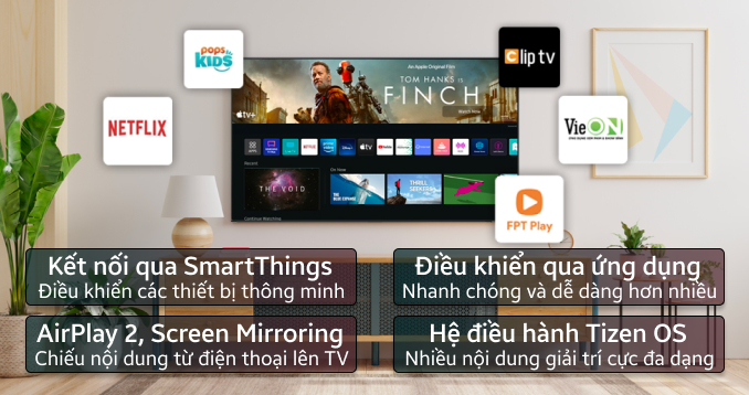 Smart Tivi Samsung QLED 4K 85 inch 2024 (85Q70D) | Giá rẻ, trả góp 0%