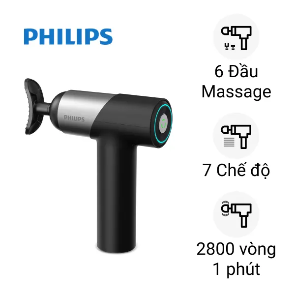 Súng Massage Fascial Gun Philips PPM7323 chính hãng - Giá rẻ