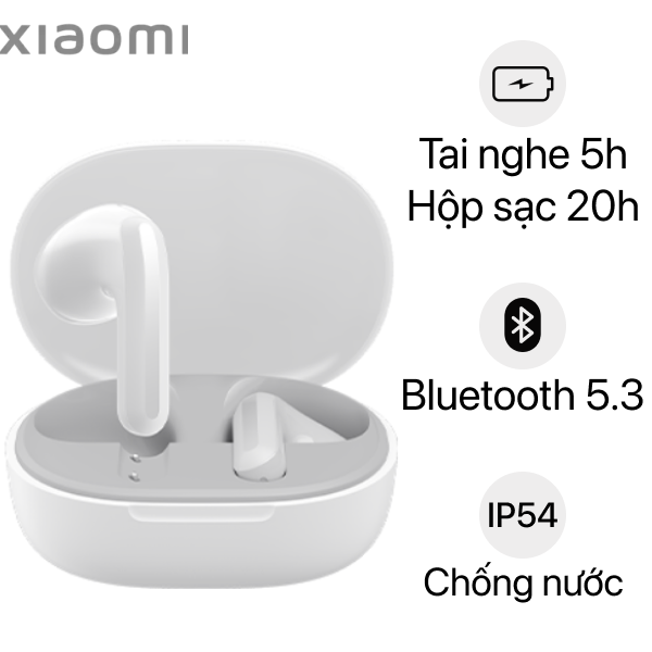 So sánh Tai nghe Bluetooth True Wireless Redmi Buds 4 Lite và Tai nghe Bluetooth True Wireless ...
