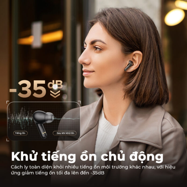 Tai nghe Bluetooth True Wireless SoundPeats T3 Pro - Cũ | Giá rẻ