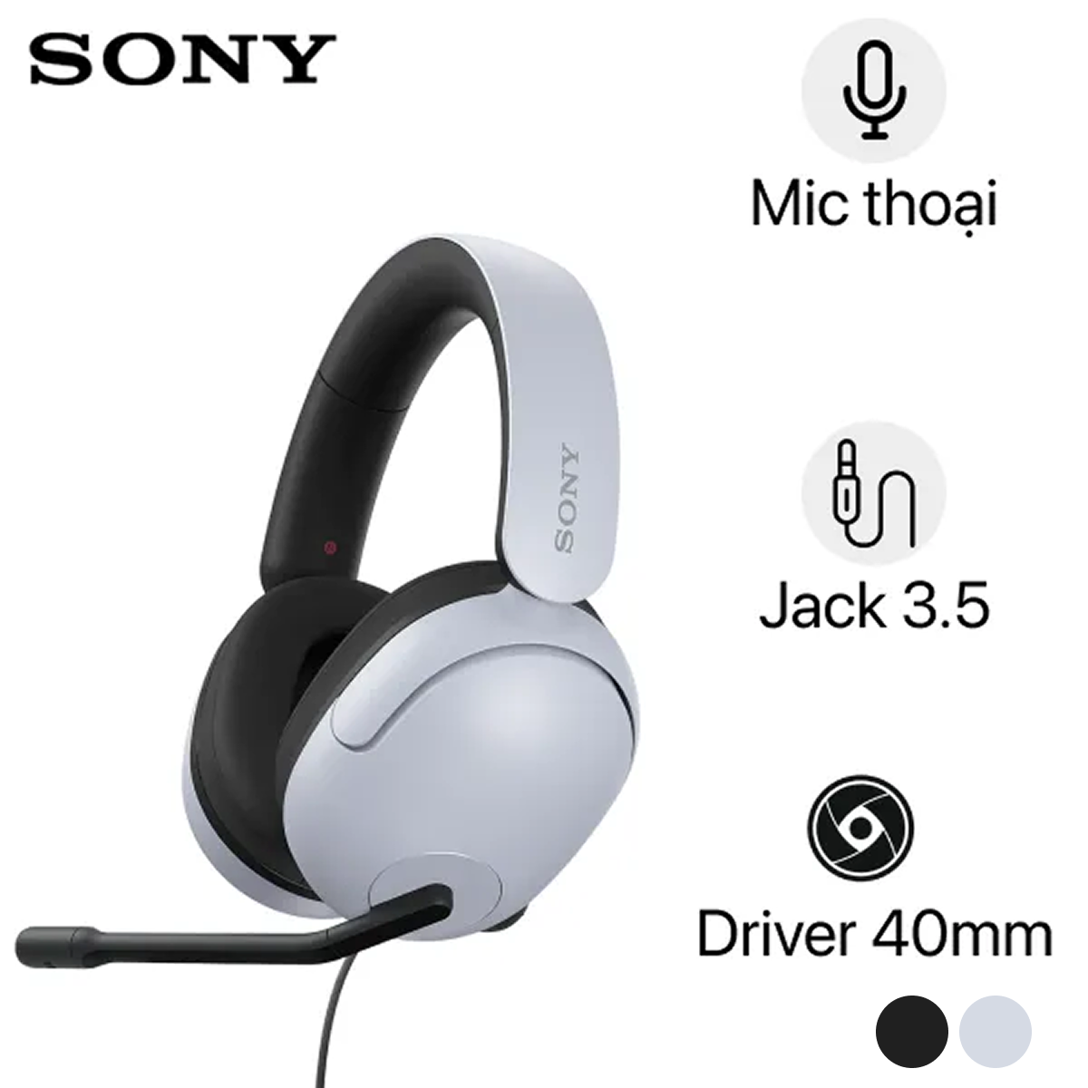 So sánh Tai nghe chụp tai Gaming Sony Inzone H3 và Tai nghe chụp tai ...