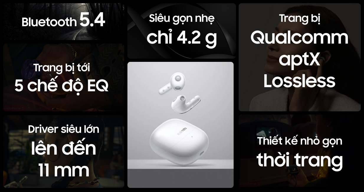 Tai nghe không dây Xiaomi Buds 5 Pro Giá tốt