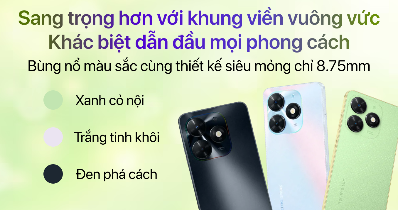 Điện thoại Tecno SPark Go 2024 giá mới nhất | chính hãng