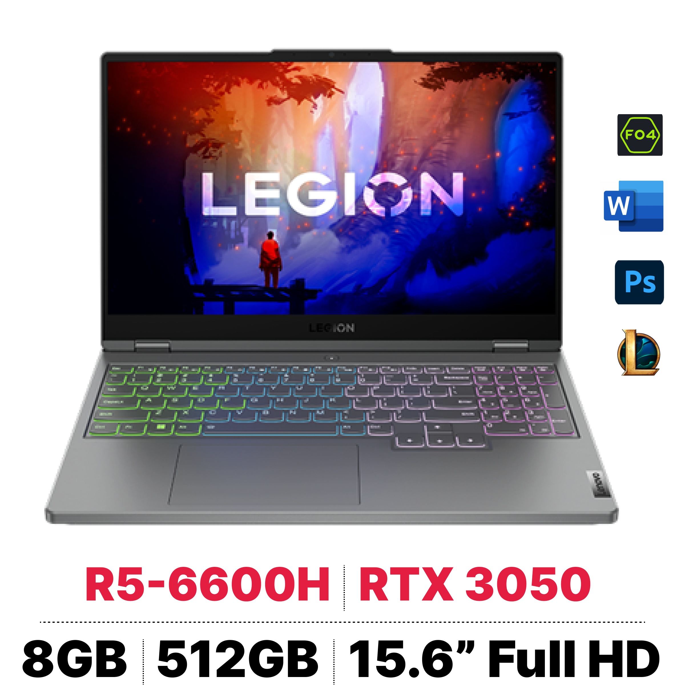 Laptop Lenovo Gaming Legion 5 15ARH7 82RE002VVN | Giá rẻ, trả góp 0%