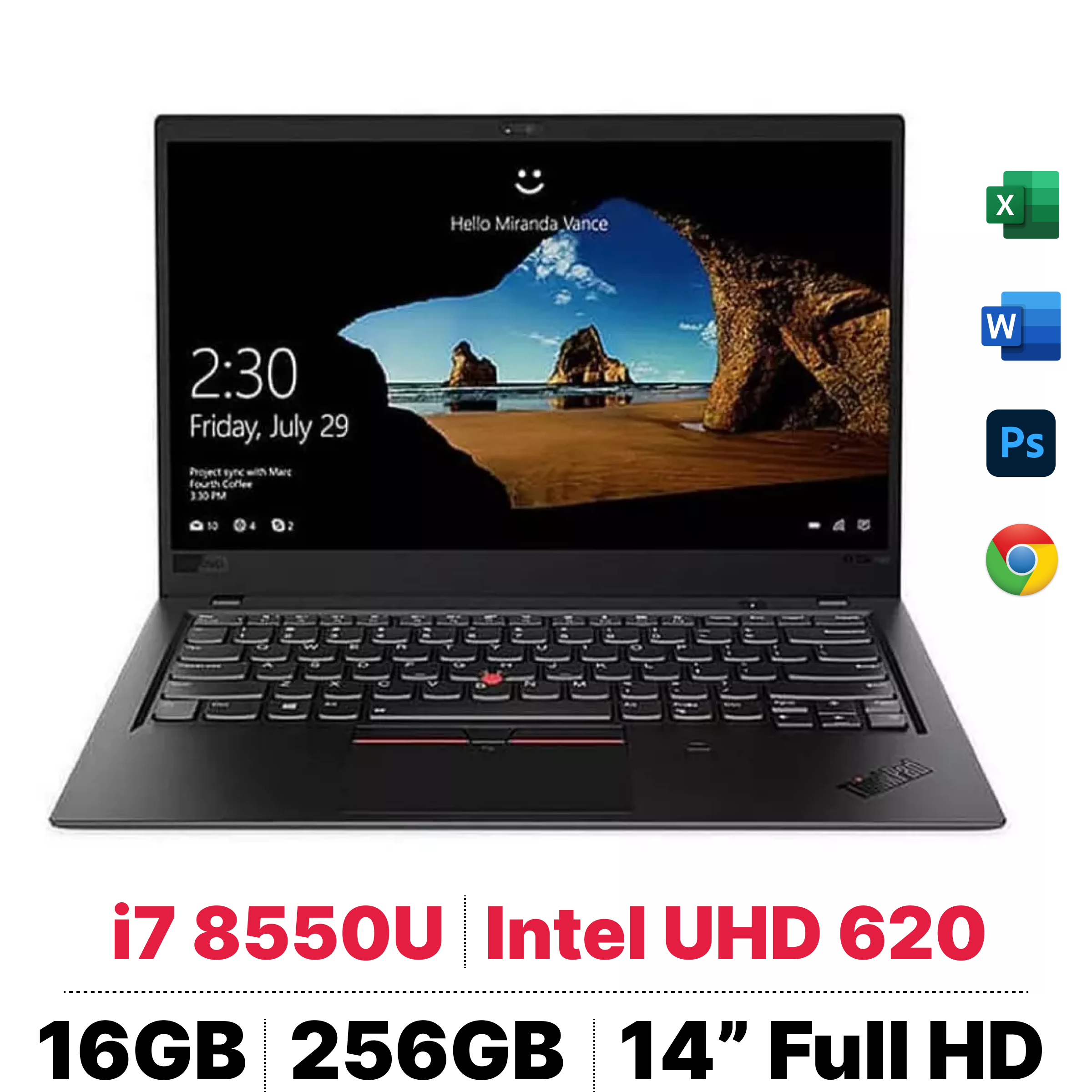 Laptop Lenovo Thinkpad X1 Carbon gen 6 Giá rẻ trả góp 0
