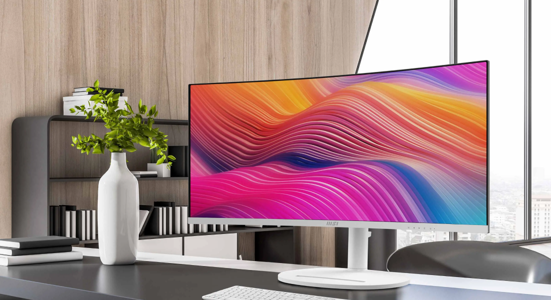 Màn hình cong MSI Modern MD342CQPW Type C PD 98W 34 inch | Giá rẻ, trả ...