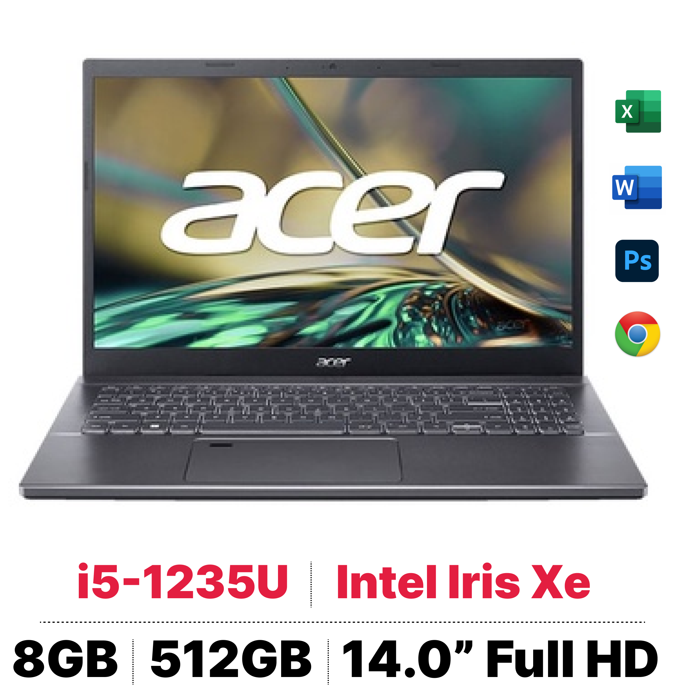 Laptop Acer Aspire A515 57 52Y2 | Giá rẻ, trả góp 0%
