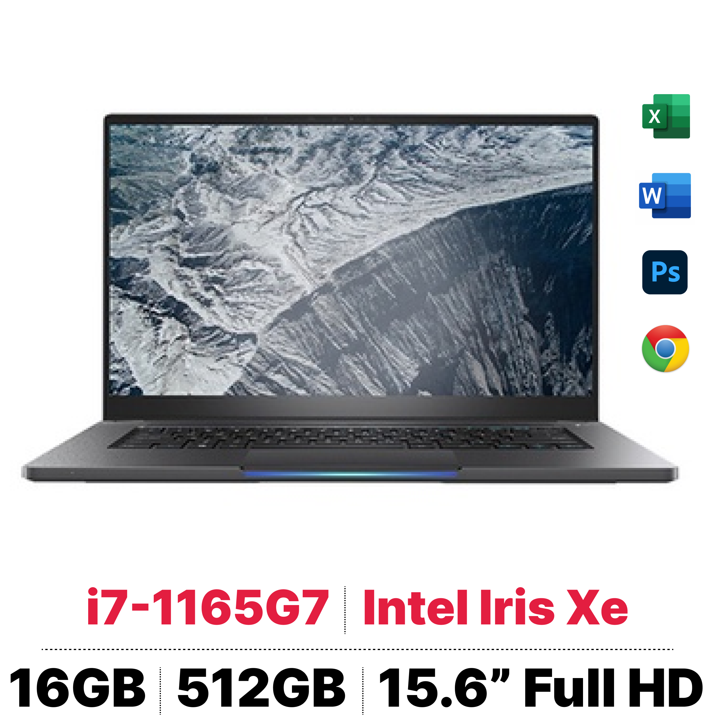 Laptop Intel NUC M15 BBC710BCUXBC1 | Giá rẻ, trả góp 0%