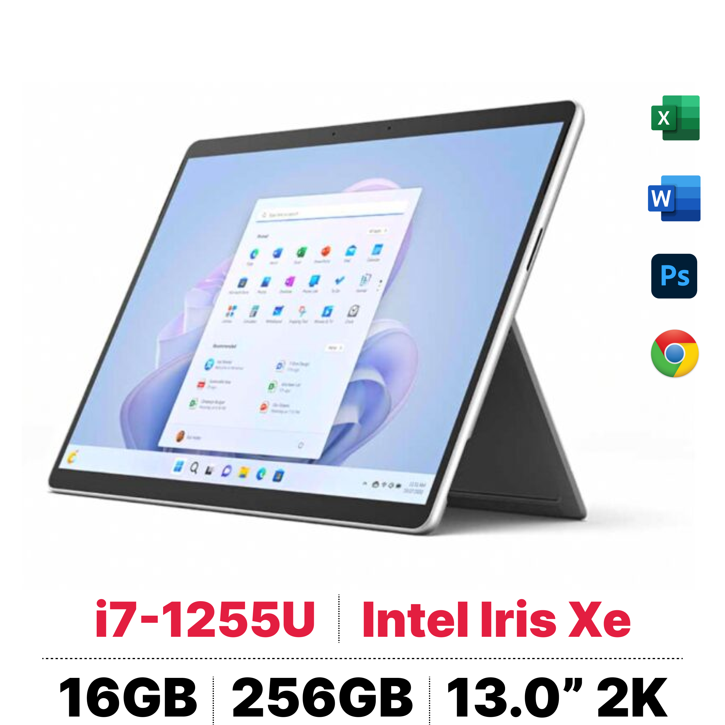 Laptop Surface Pro 9 i7 16GB 256GB - Cũ Đẹp | Giá rẻ