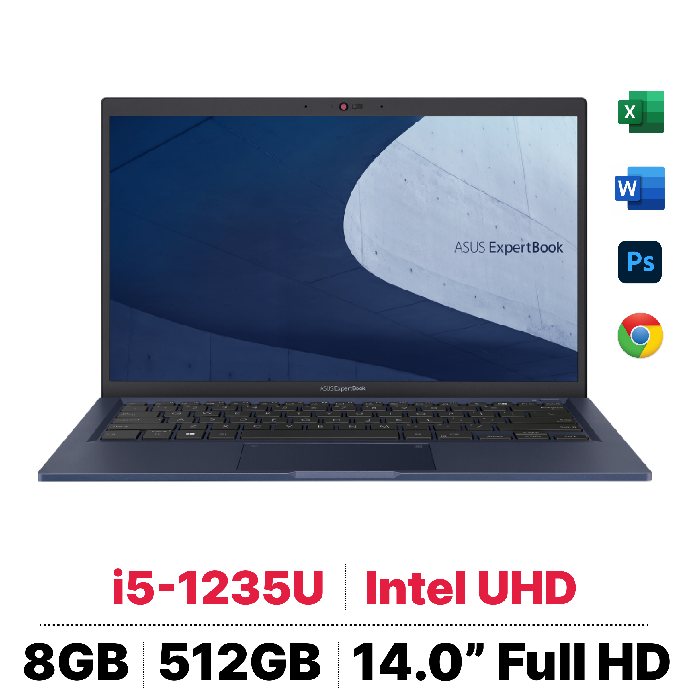 Laptop Asus ExpertBook B1 B1400CBA-EB0641W | Giá rẻ, trả góp 0%