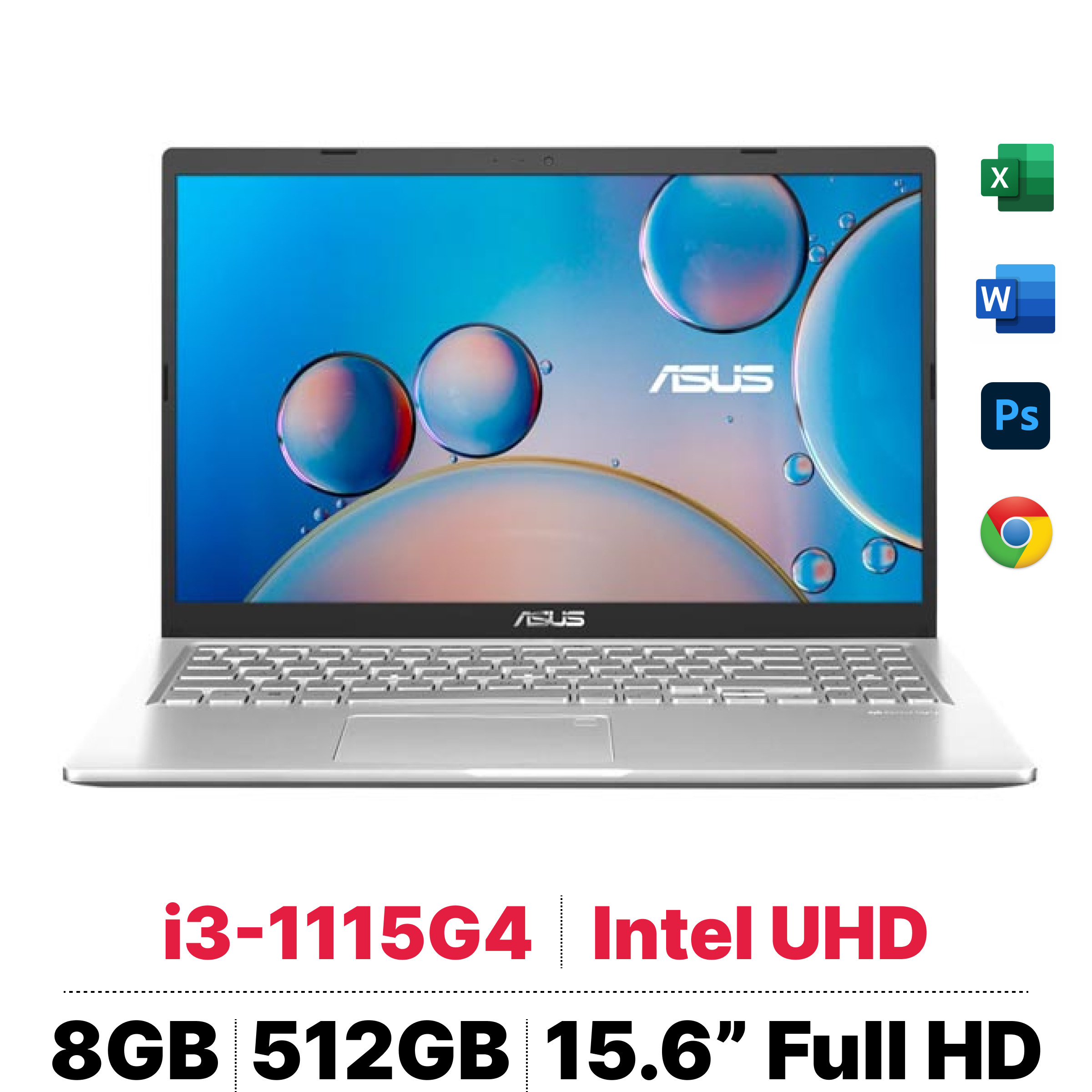 Laptop Asus VivoBook X515EA-EJ3633W - Cũ Đẹp | Giá rẻ