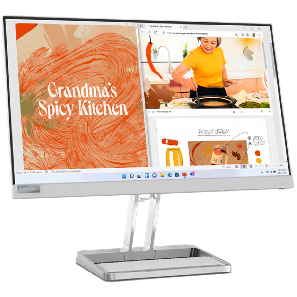 Màn hình Lenovo L22I-40 22 inch 67AEKACBVN | Giá rẻ, trả góp 0%