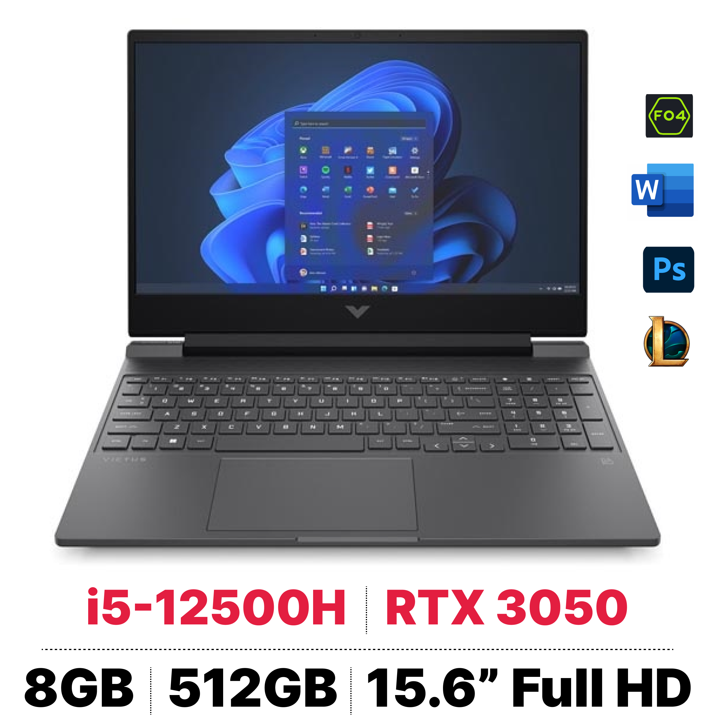 Laptop HP Gaming Victus 15-FA0115TX 7C0X1PA | Giá rẻ, trả góp 0%