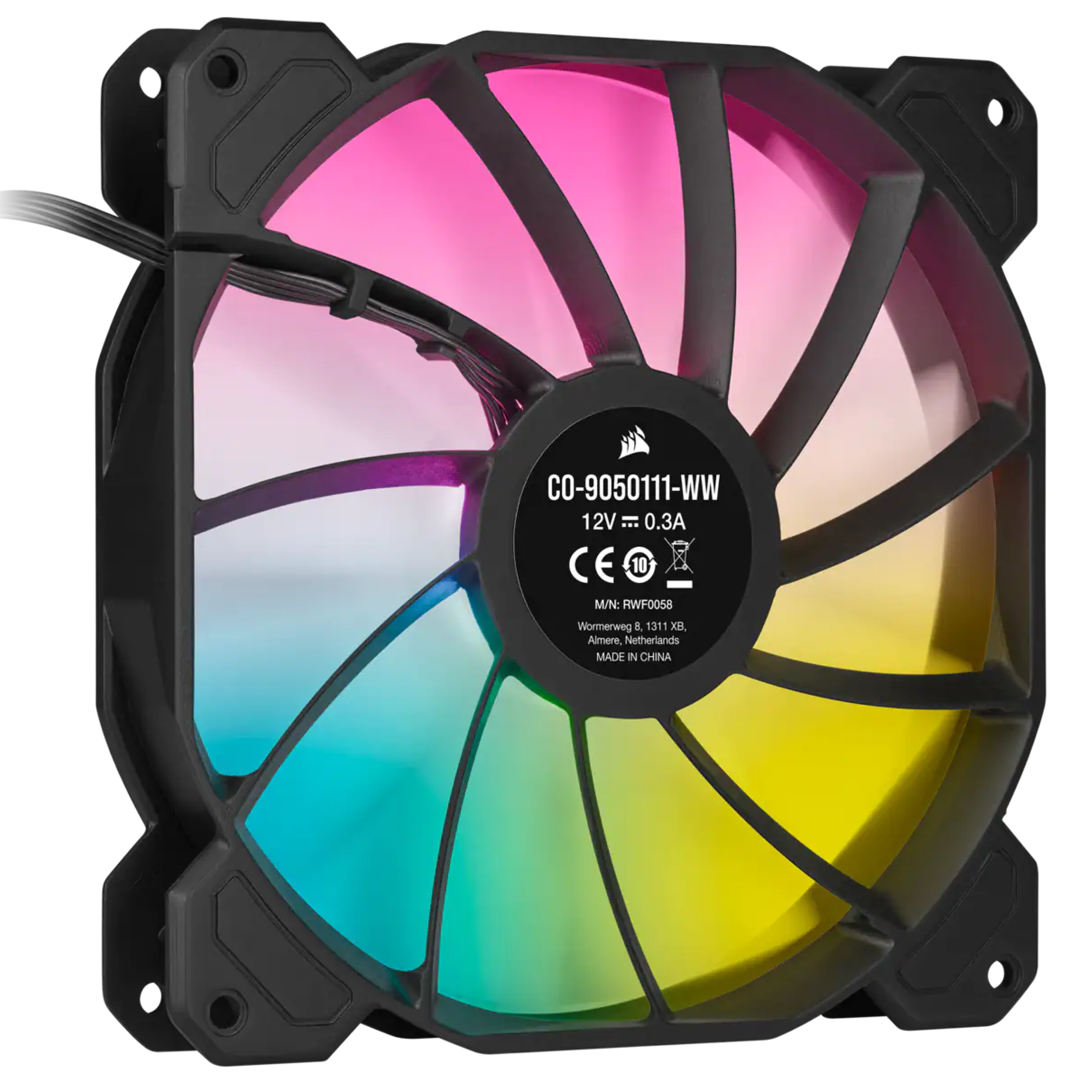 Tản nhiệt bộ 2 Fan 140mm Corsair SP140 RGB Elite | Giá rẻ