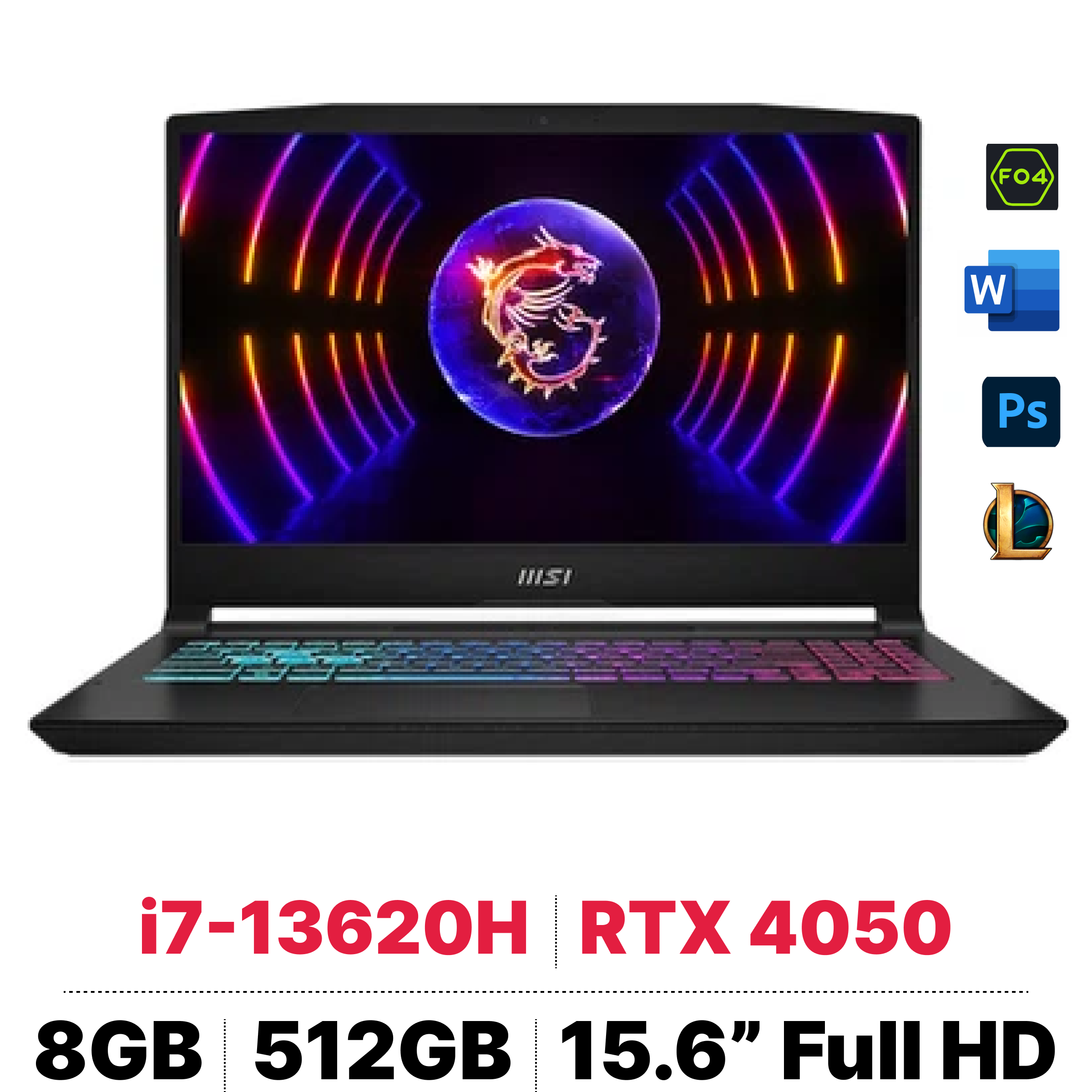 Laptop MSI Katana 15 B13VEK-252VN | Giá rẻ, trả góp 0%