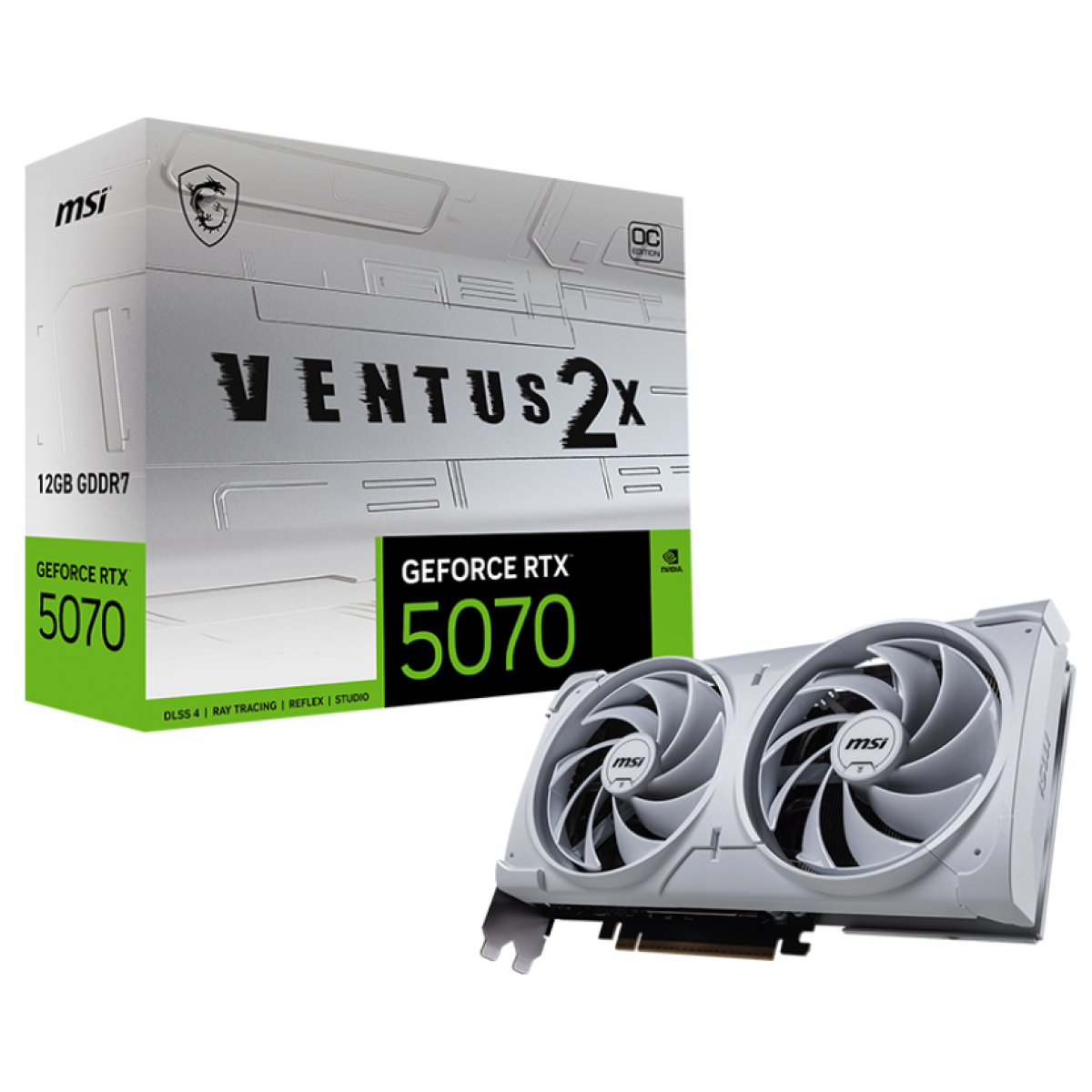 VGA MSI GeForce RTX 5070 12GB VENTUS 2X OC | Giá rẻ