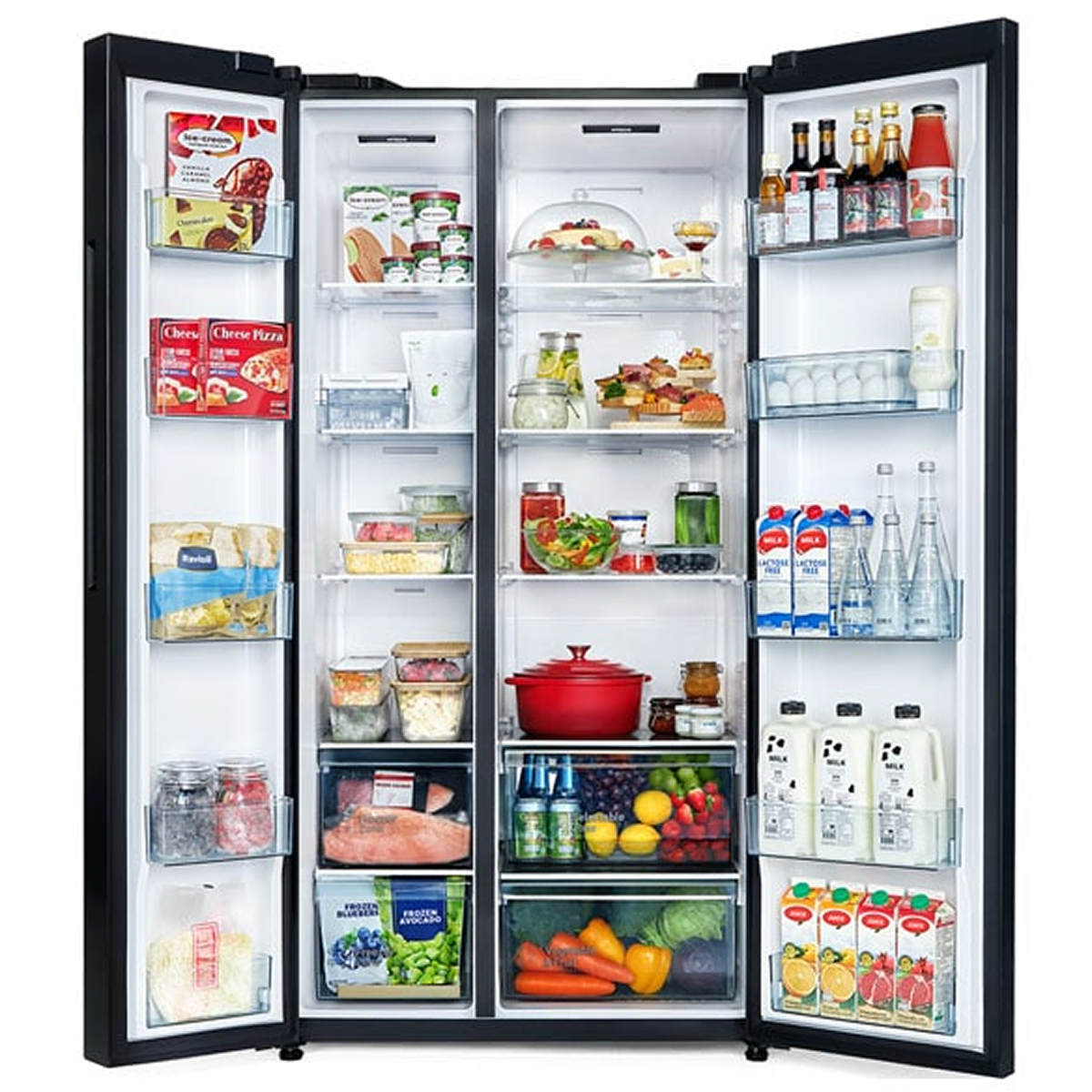 Tủ lạnh Hitachi Side By Side 656L Inverter 2025 (HRSN9713ESMGWVN) | Giá tốt