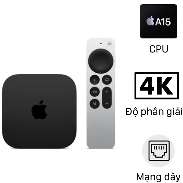 Apple TV 2022 4K 128GB Ethernet | Giá rẻ