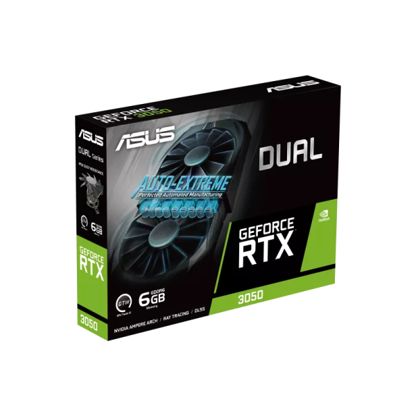 VGA ASUS Dual RTX 3050 6GB GDDR6 | Giá rẻ