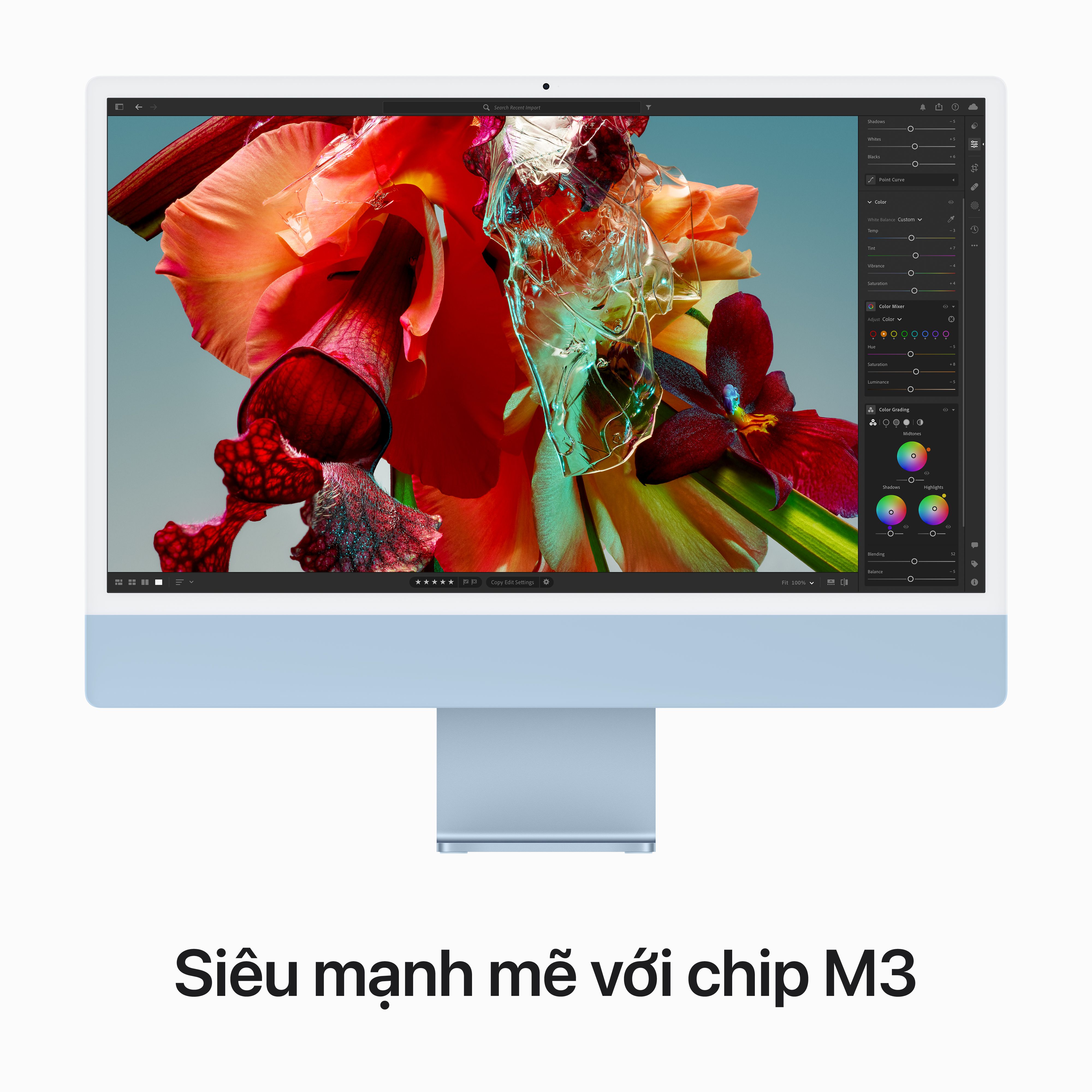 iMac M3 24 inch 8CPU 10GPU 16GB 512GB | Chính hãng - Đã Kích Hoạt | Giá rẻ