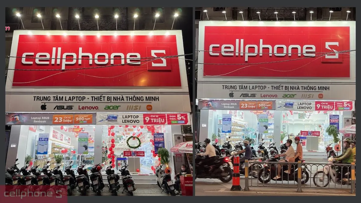 Hệ thống cửa hàng CellphoneS tại Hồ Chí Minh
