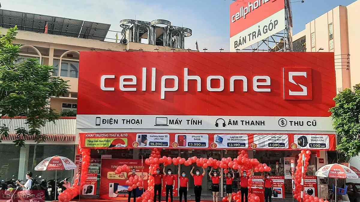Hệ thống cửa hàng CellphoneS tại Hồ Chí Minh