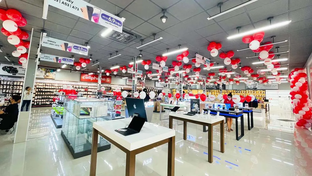 Hệ thống cửa hàng CellphoneS tại Hà Nội